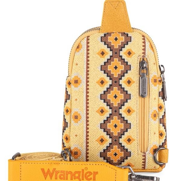 Wrangler | Bags | Wrangler Aztec Sling Bag | Poshmark